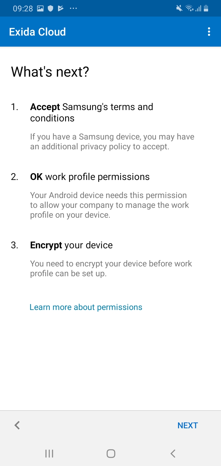 MEM Enrollment Slideshow – Personal Android Device with a Work Profile ...