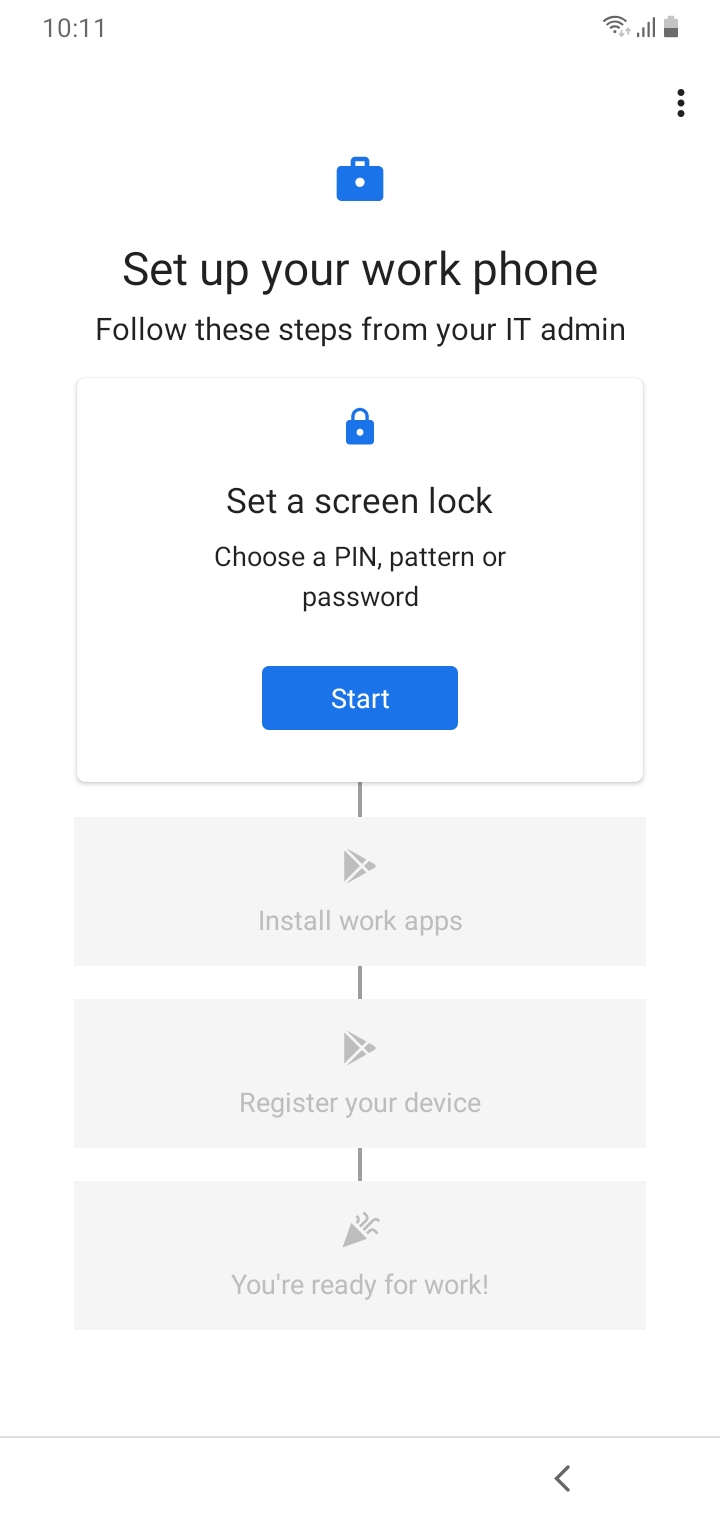 MEM Enrollment Slideshow – Corporate Fully Managed Android Device via ...