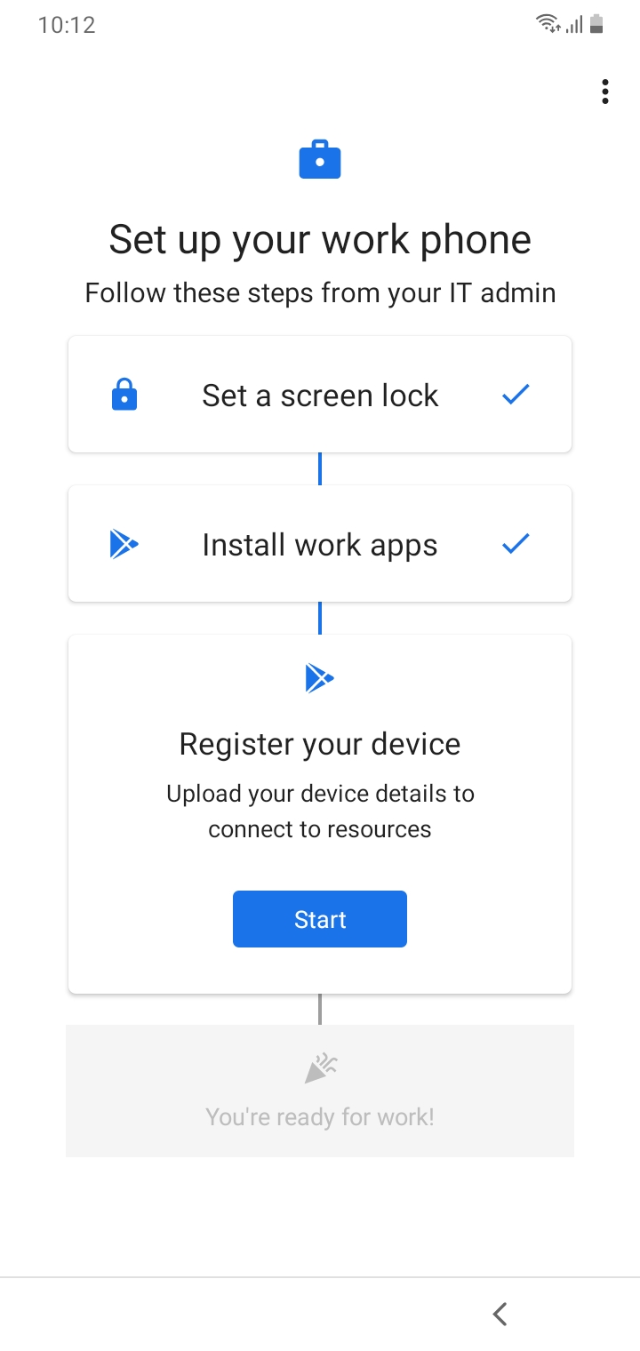 MEM Enrollment Slideshow – Corporate Fully Managed Android Device via ...