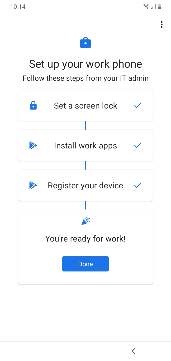 MEM Enrollment Slideshow – Corporate Fully Managed Android Device via ...