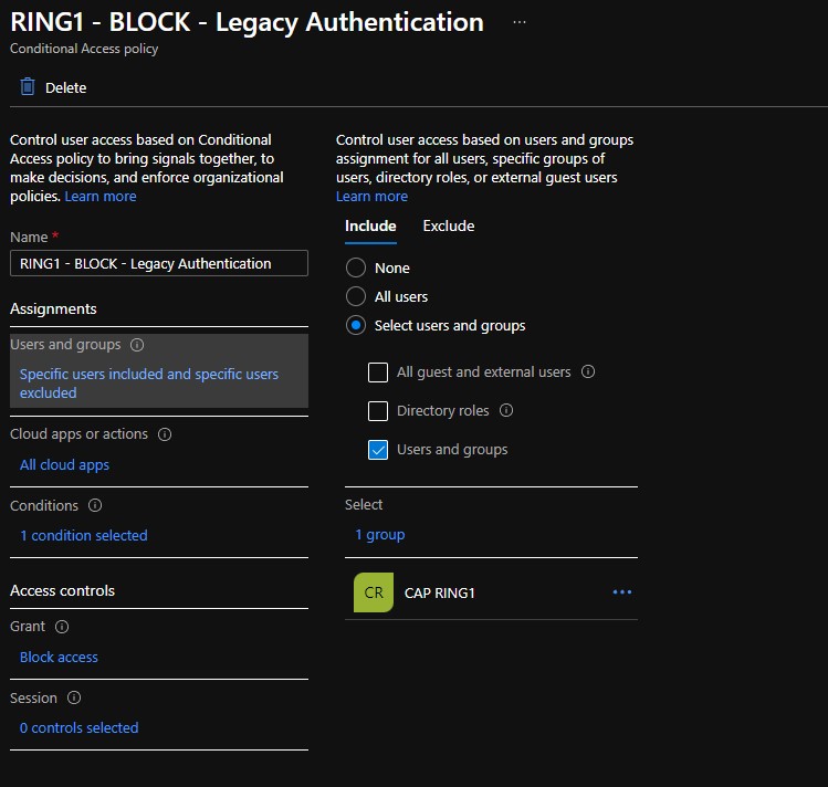 Conditional Access Ring Based Deployment with DCToolbox – Daniel ...