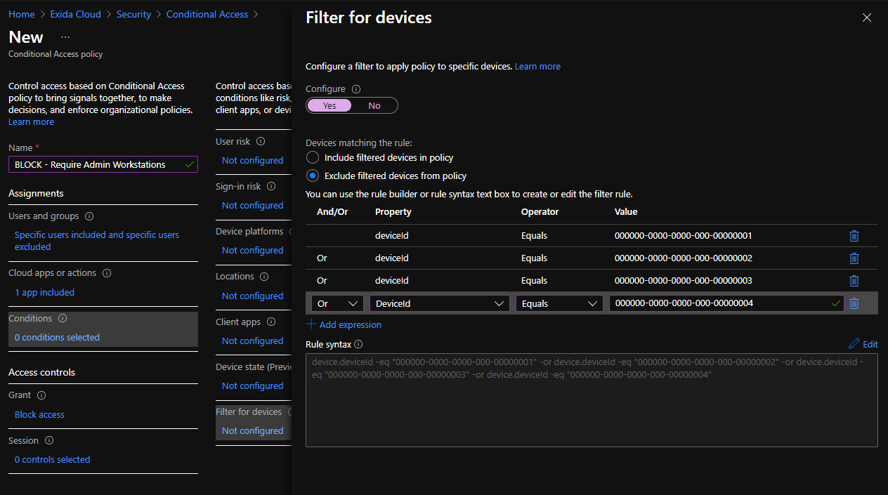 Require Privileged Workstation for Admin Access with Conditional Access ...
